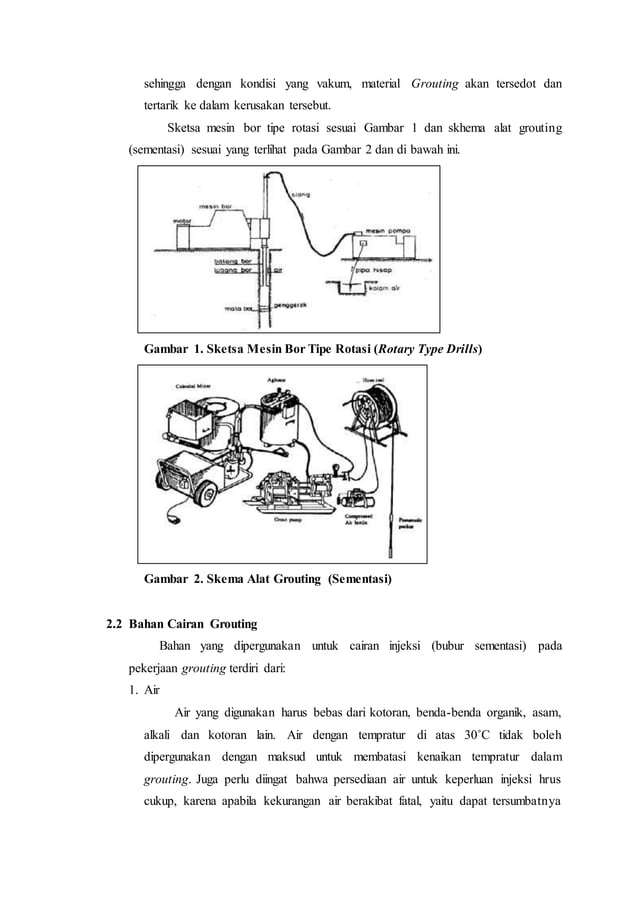 Teknik Fondasi 2 - Metode Grouting Pada Konstruksi Pondasi Tiang Bor Untuk Meningkatkan Daya ...