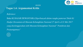 Eksplorasi Konsep – Perjalanan Pendidikan Nasional dari Perspektif Ki Hadjar Dewantara | PPTX