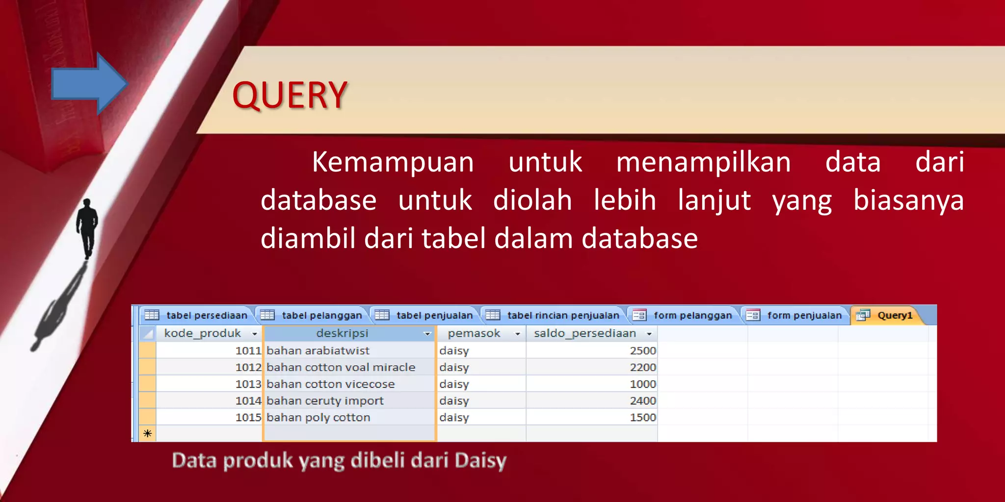 Mendesain Data SIA - Mendesain Tabel, Formulir, Query, dan Laporan (2019) | PPTX
