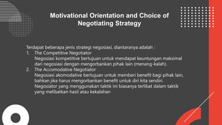 Negotiating - INTERPERSONAL SKILL | PPTX