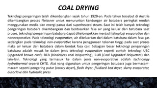 Tugas Pemanfaatan Batubara | PPTX