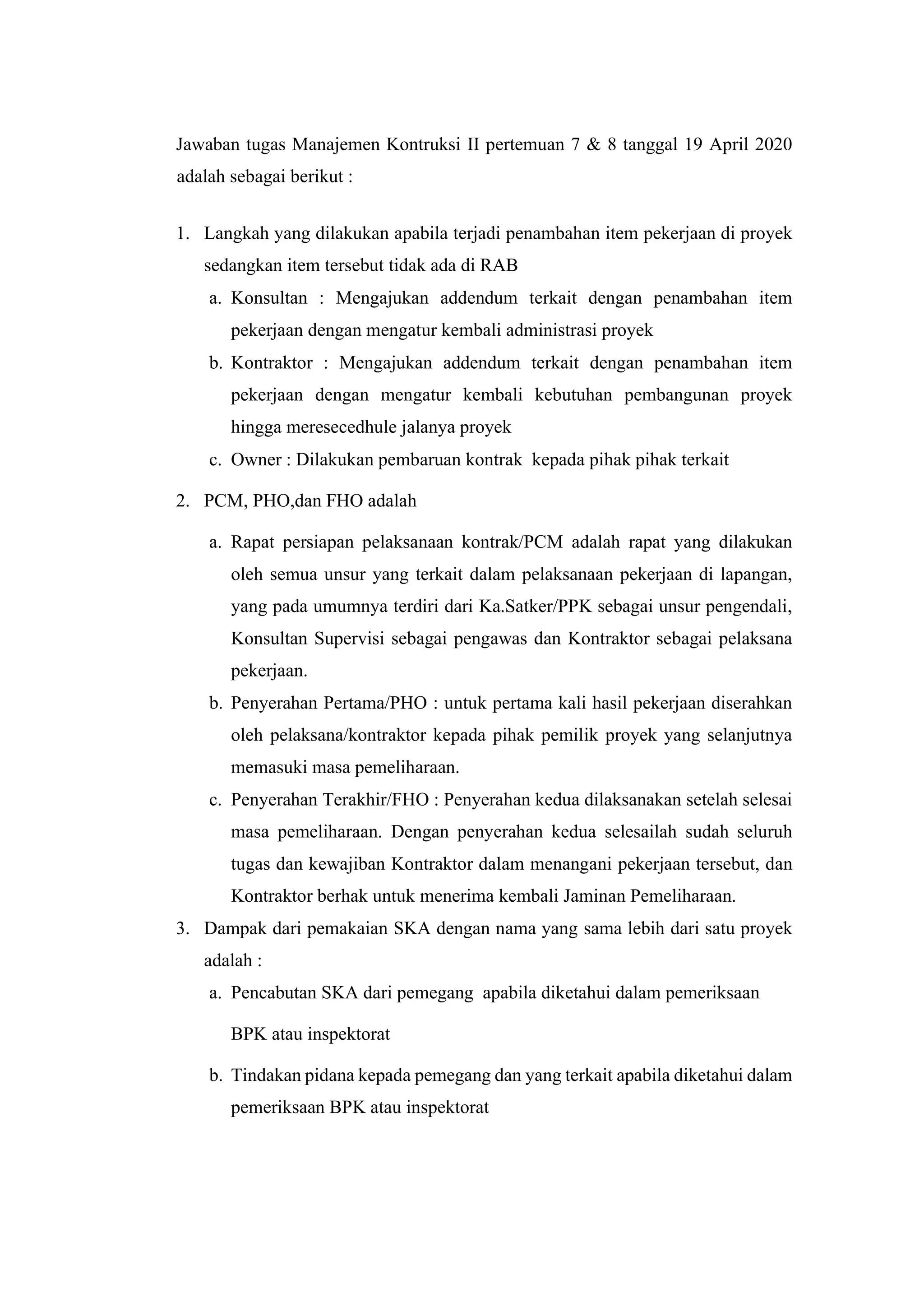 Tugas 19 april mk ii hamdi | PDF