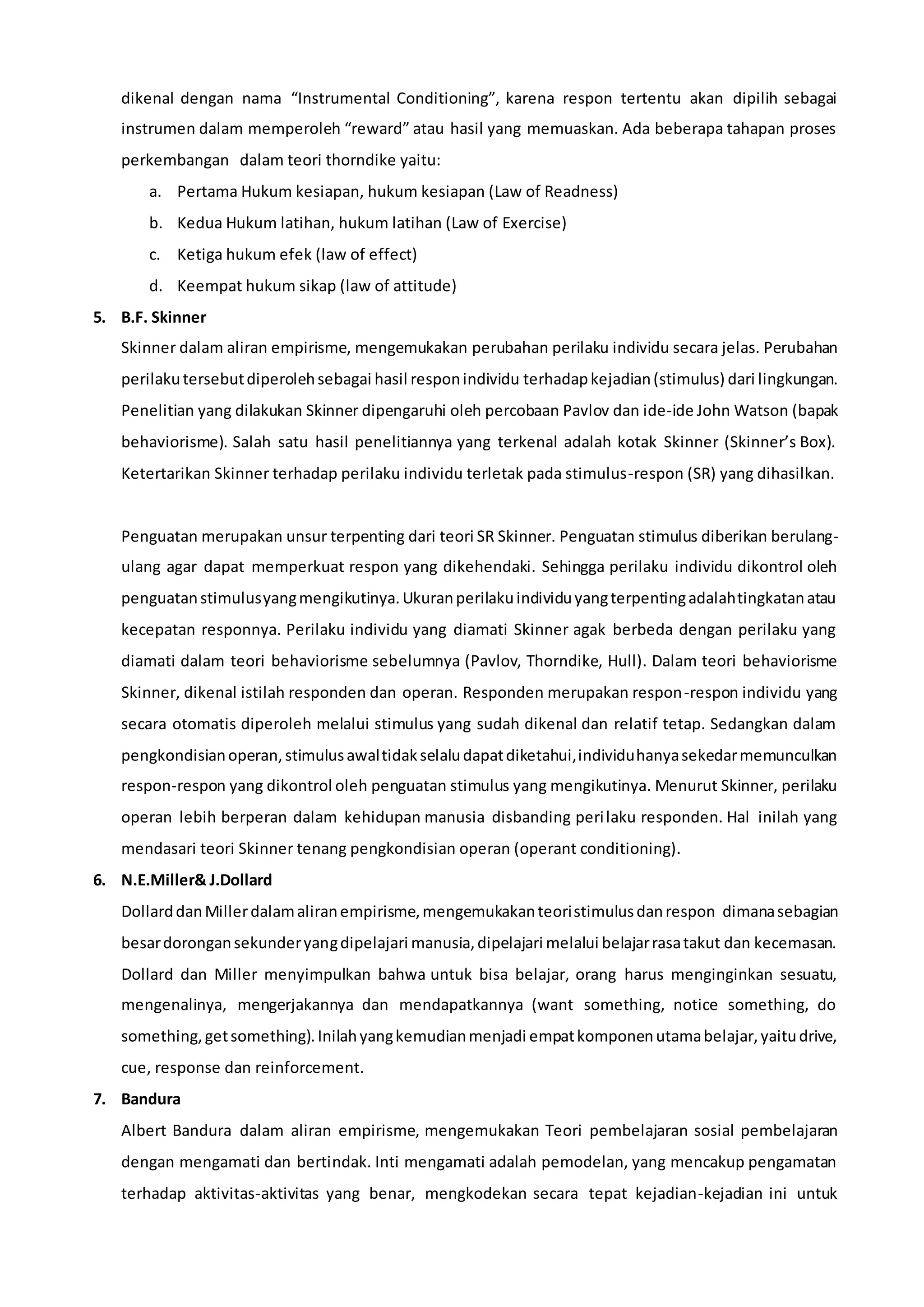 Tugas 1 (Aliran Empirisme) | DOCX