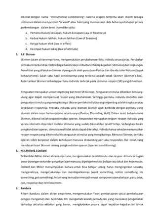 Tugas 1 (Aliran Empirisme) | DOCX