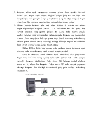 Tugas 1 Apa itu Jarkom | DOCX