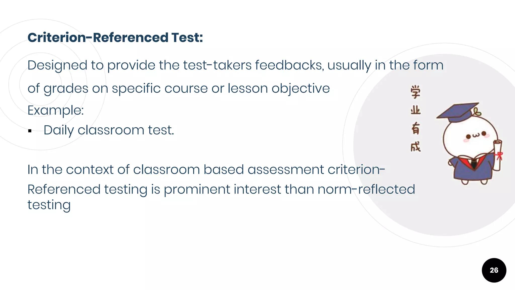Introduction to Test and Assessment | PPTX