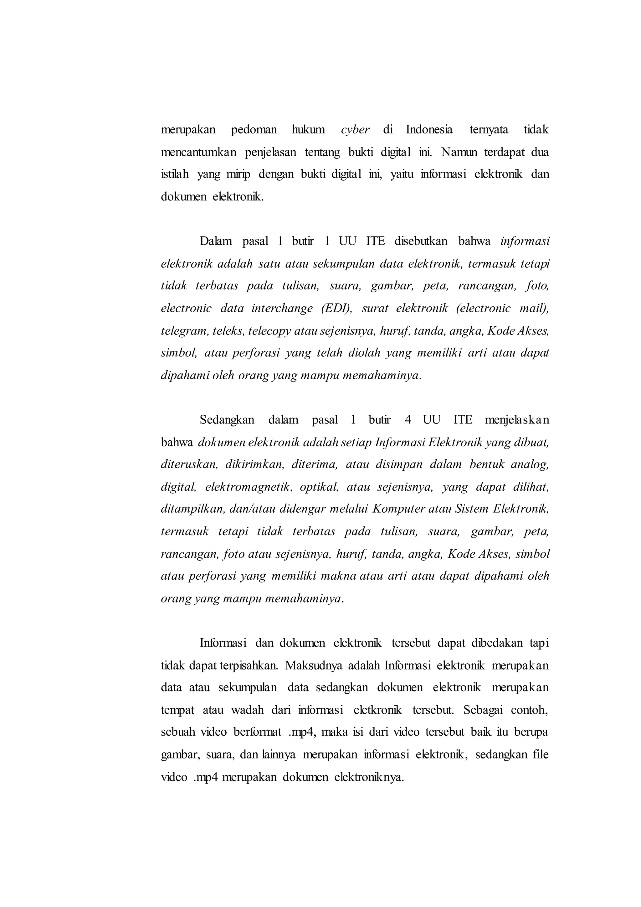 Bukti Digital/Digital Evidence | DOCX