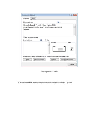 TUGAS Ms WORD FENNY RAHMAWATI | PDF