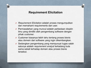 Requirement Engineering | PPTX