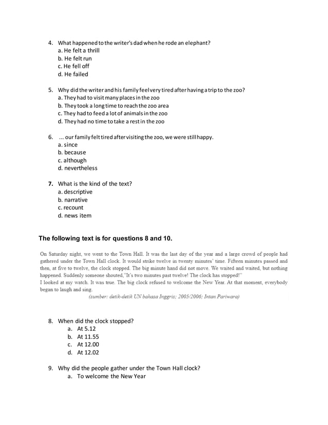 Tugas 1 recount text | PDF