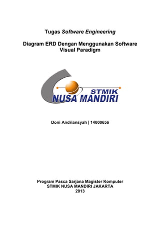 Tugas1 Software Engineering doni 14000656 | PDF