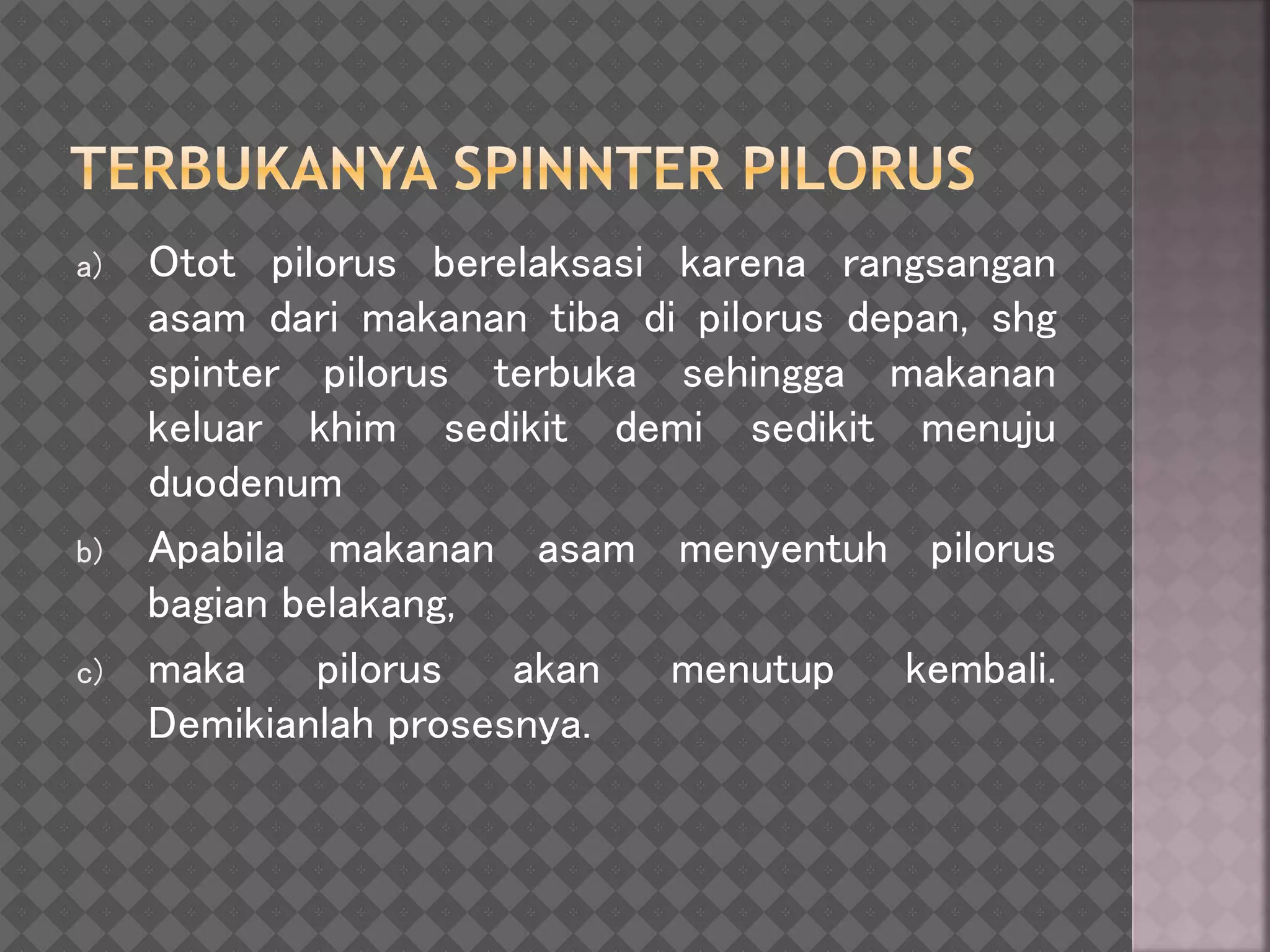 Tugas 1 sistem pencernaan makanan pada lambung | PPTX