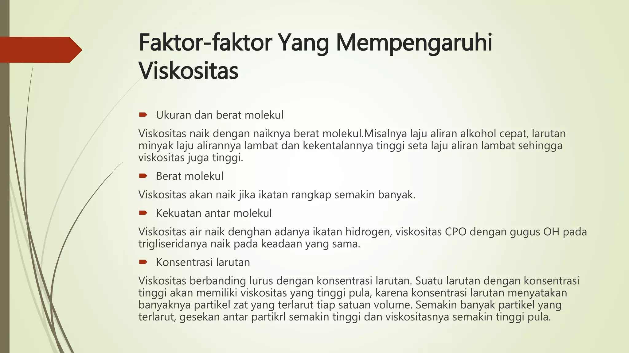 viskositas | PPTX