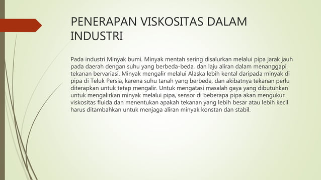 viskositas | PPTX
