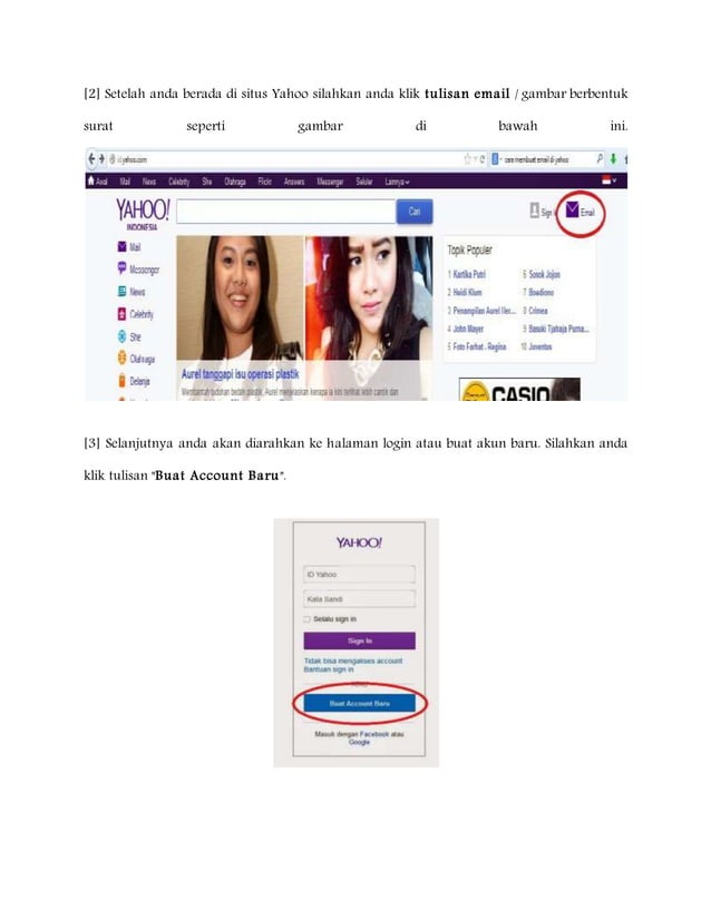 CARA MEMBUAT EMAIL | DOCX