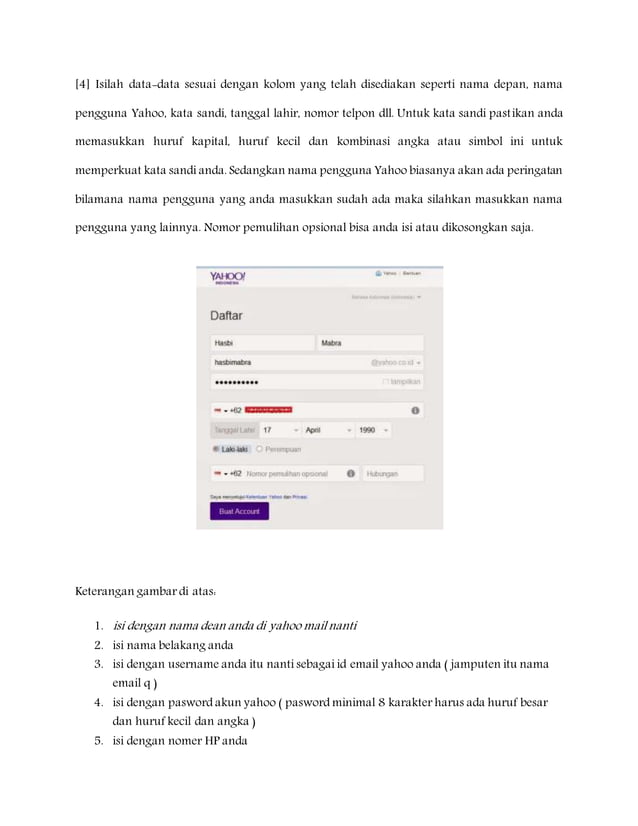 CARA MEMBUAT EMAIL | DOCX