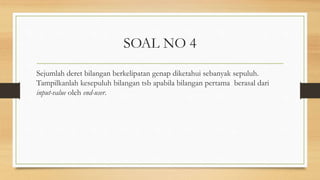 Tugas II AlPro-I | PPT