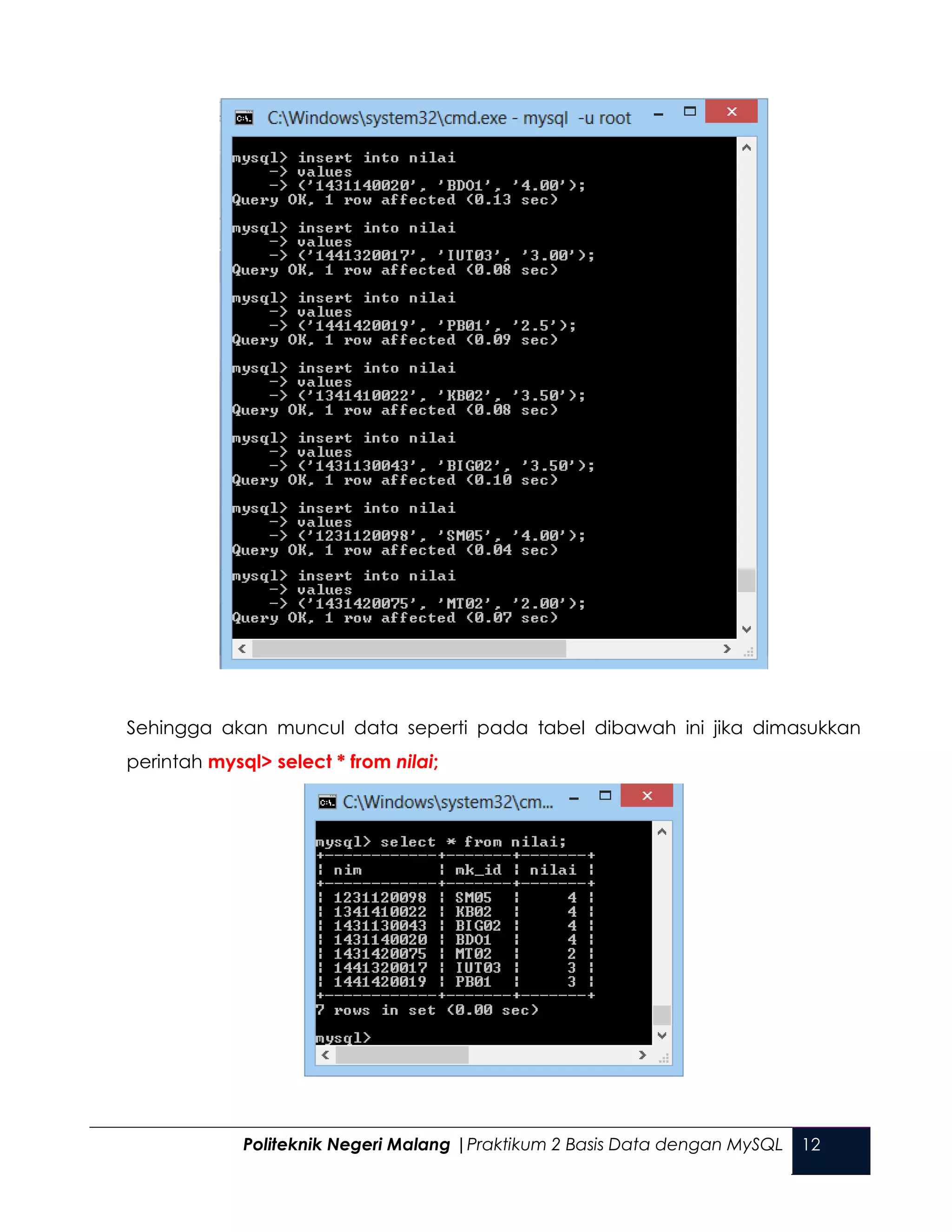 Basis Data dengan MySQL | PDF