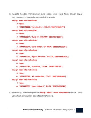 Basis Data dengan MySQL | PDF