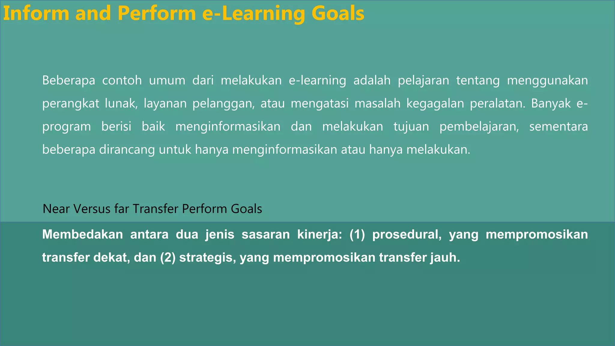 E-Learning : Promise and Pitfalls | PPTX