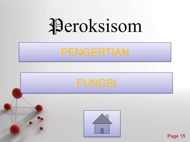 Biologi XI Organela SEL (Lisosom,Peroksisom, Glioksisom) | PPTX
