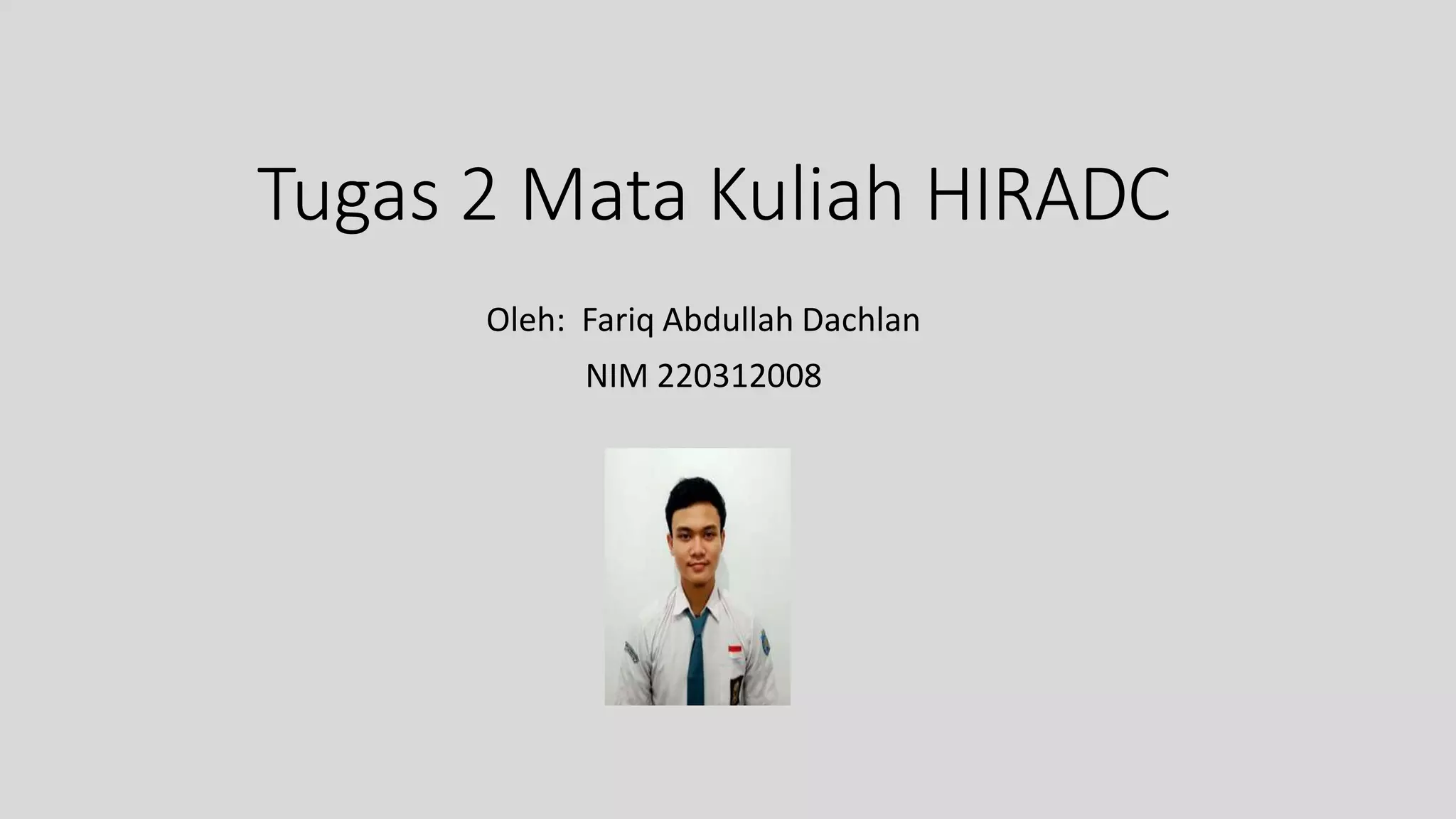 HIRADC | PPT