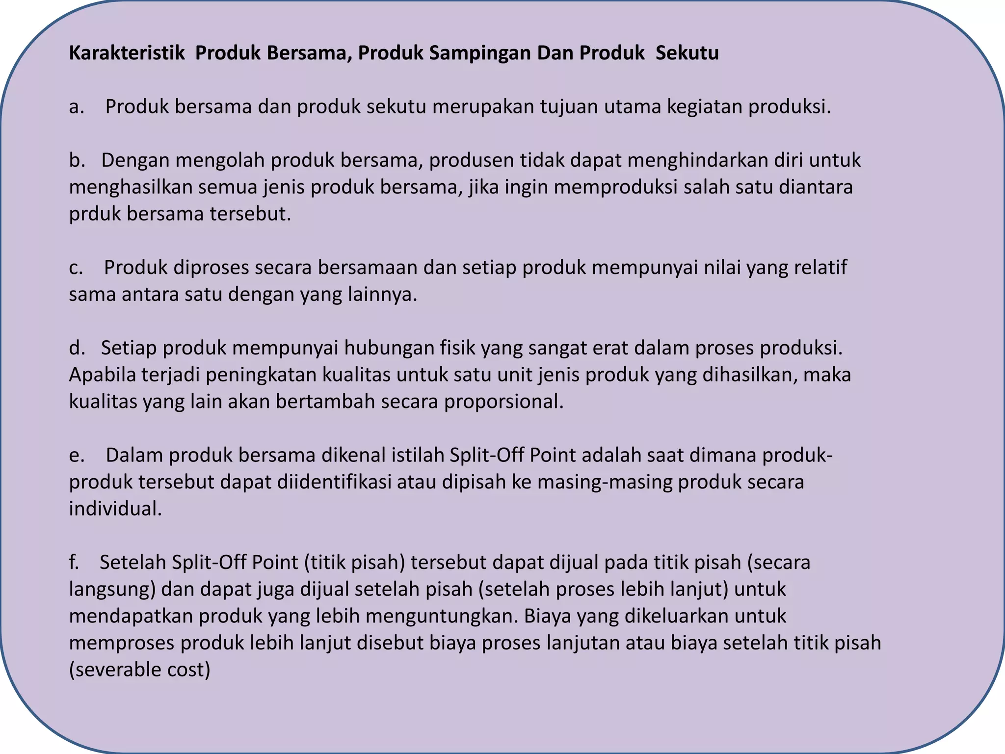 Tugas 3 produk bersama dan produk sampingan | PPTX