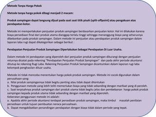 Tugas 3 produk bersama dan produk sampingan | PPTX
