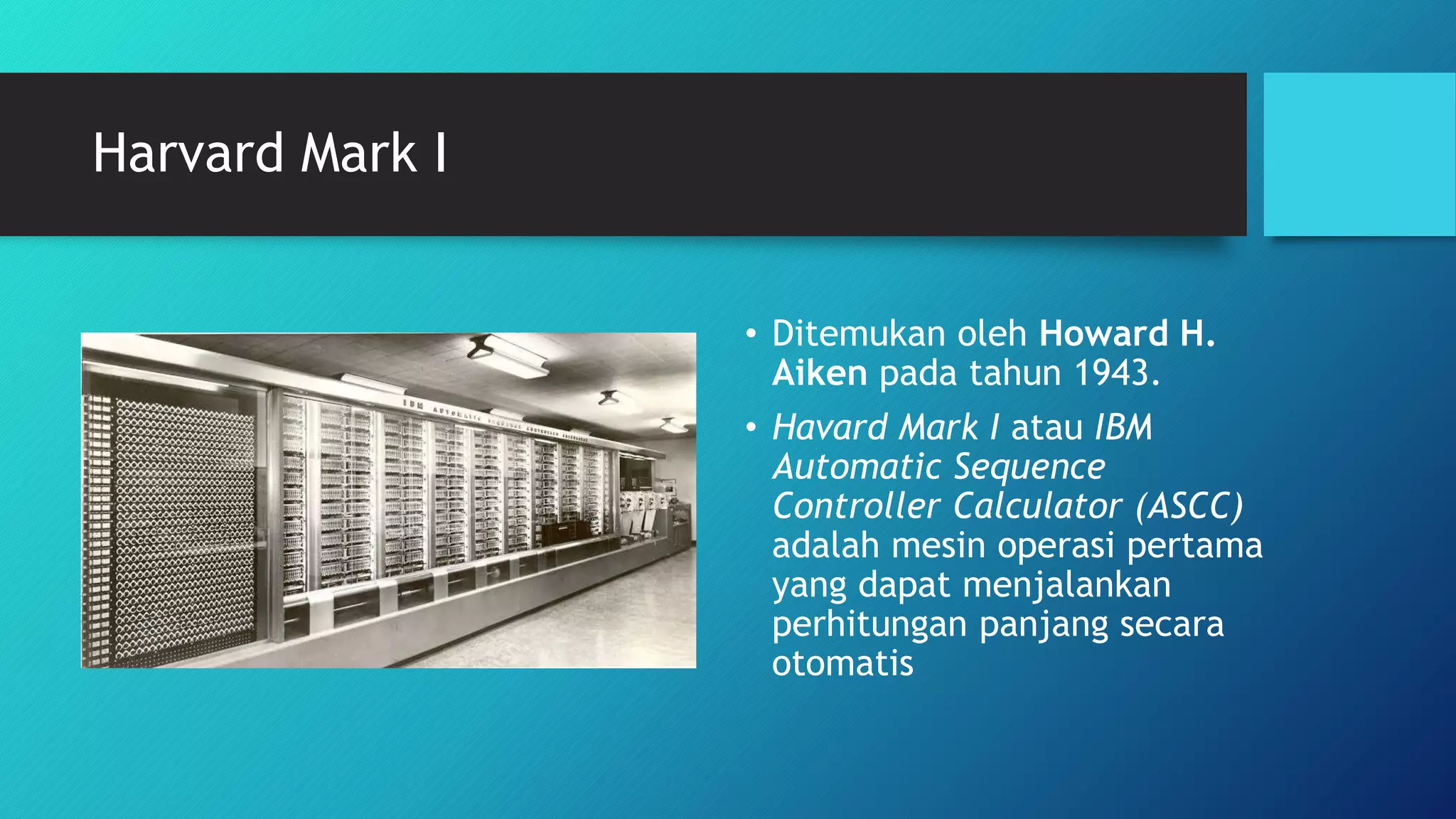 Sejarah Perkembangan Komputer | PPTX