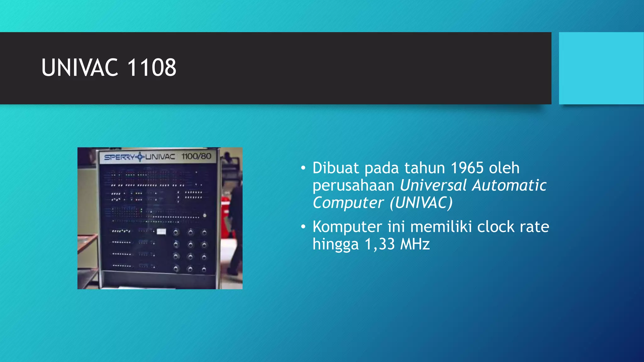 Sejarah Perkembangan Komputer | PPTX