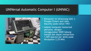 Sejarah Perkembangan Komputer | PPTX
