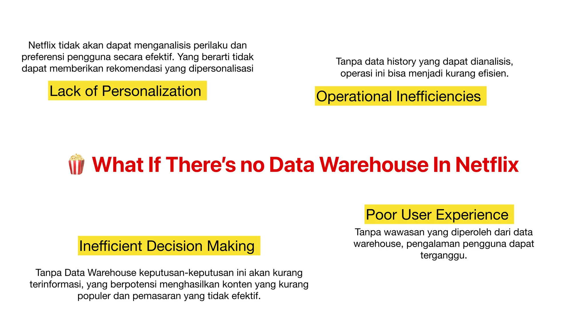 Netflix Data warehouse breakdown - a business inteligence task | PDF