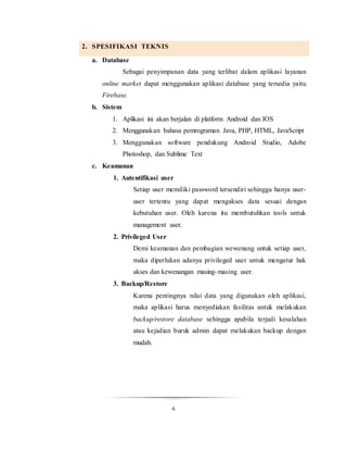 Tugas 3 Kerangka Kerja Acuan | PDF