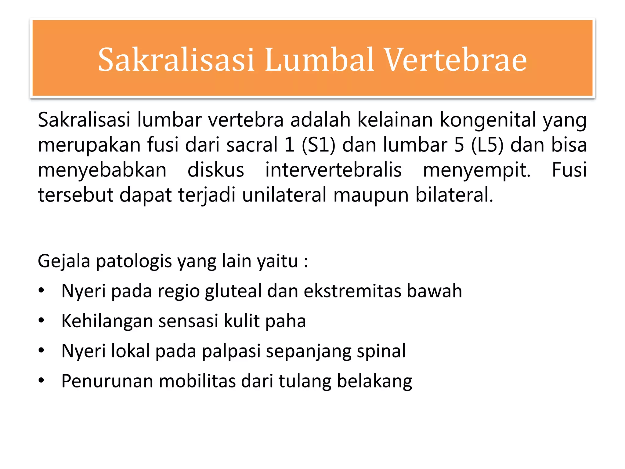 Radiologi - kelainan kongenital tulang | PPTX