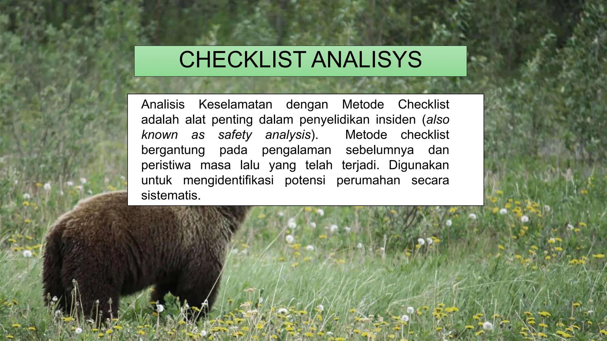 SAFETY ANALYSIS METHODOLOGY Fault Tree Analysis (FTA), Failure Mode ...