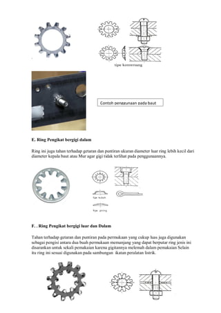 makalah Ring “PENGGUNAAN RING DI BERBAGAI KONSTRUKSI MESIN DAN ...