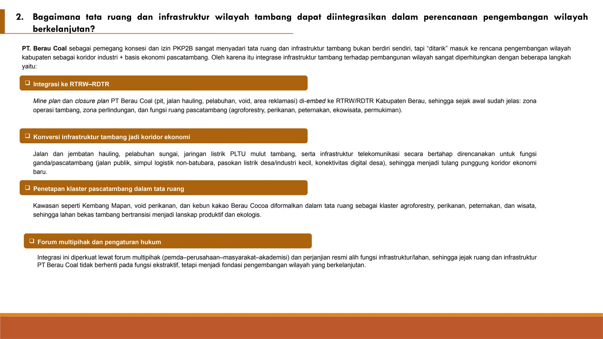 Pengembangan_Wilayah Daraeh Pertambangan Batubara | PPTX