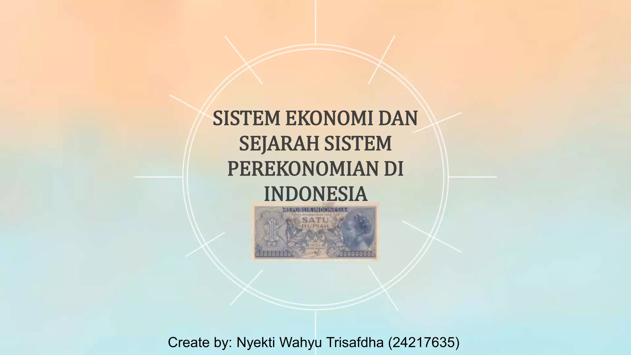 Sistem Ekonomi dan Sejarah Sistem Perekonomi di Indonesia | PPT