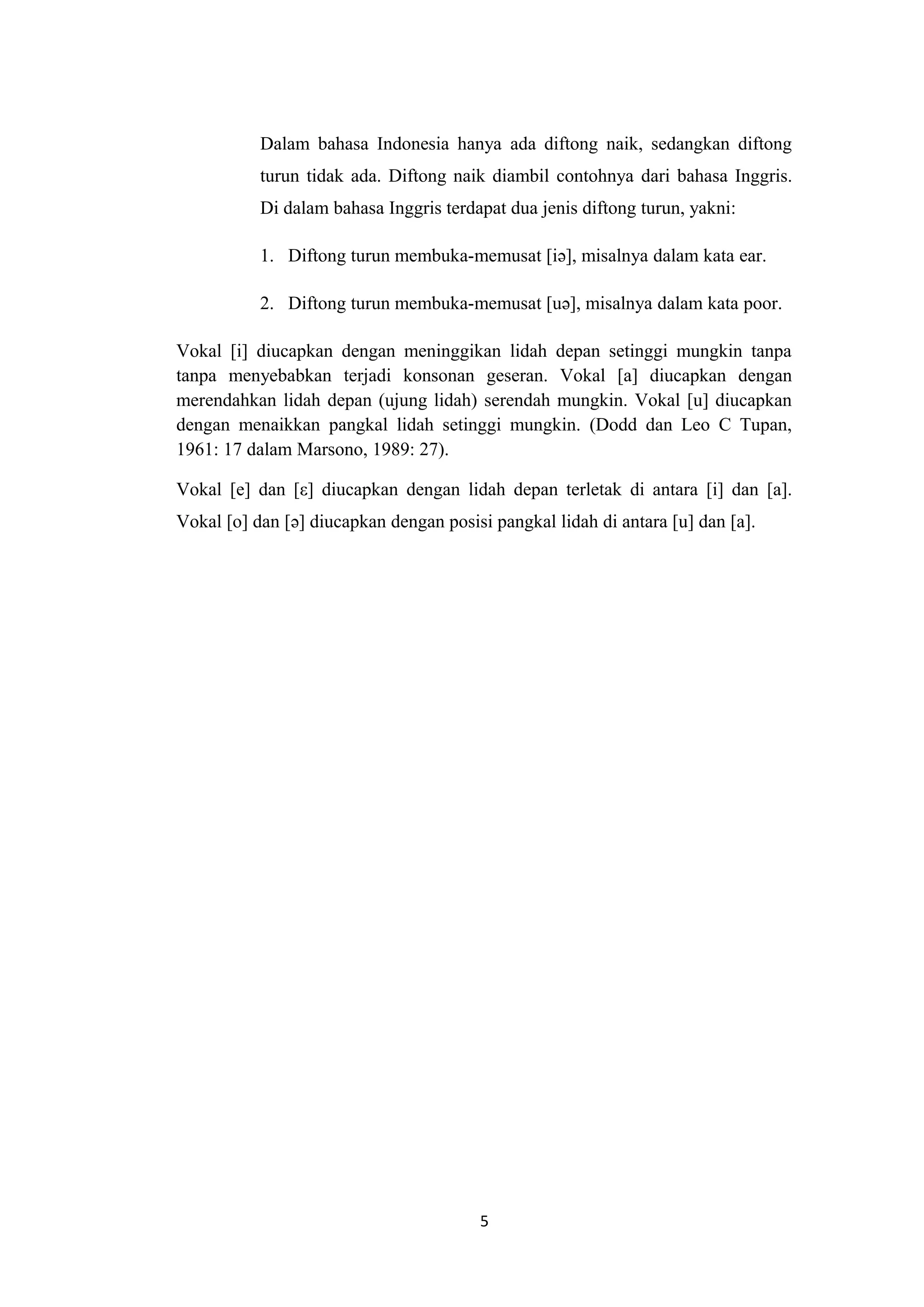 makalah mengenai cara pembentukan fonem | PDF