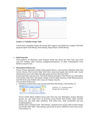 Langkah-langkah membuat program database | PDF