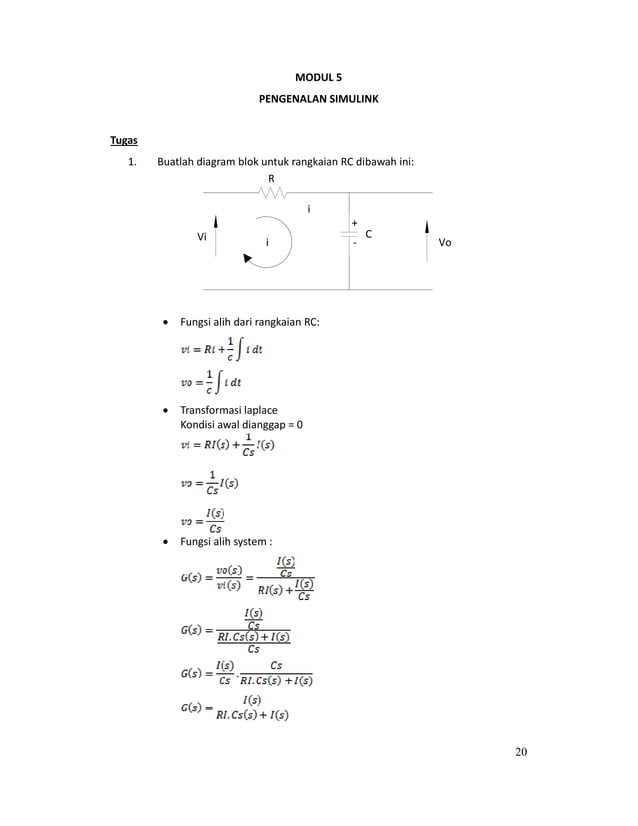 Dasar Sistem Pengaturan-Matlab | PDF