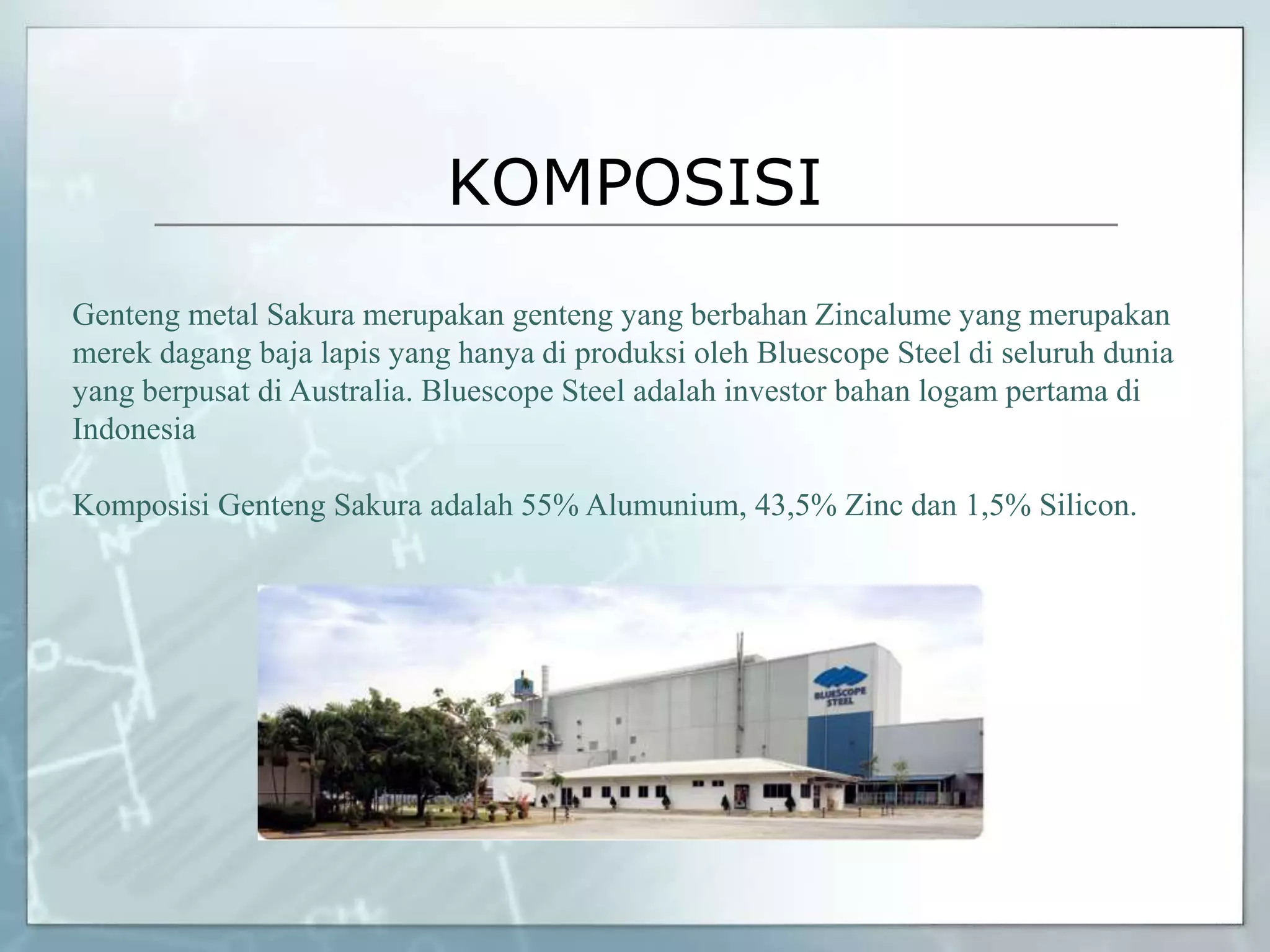 GENTENG METAL | PPTX