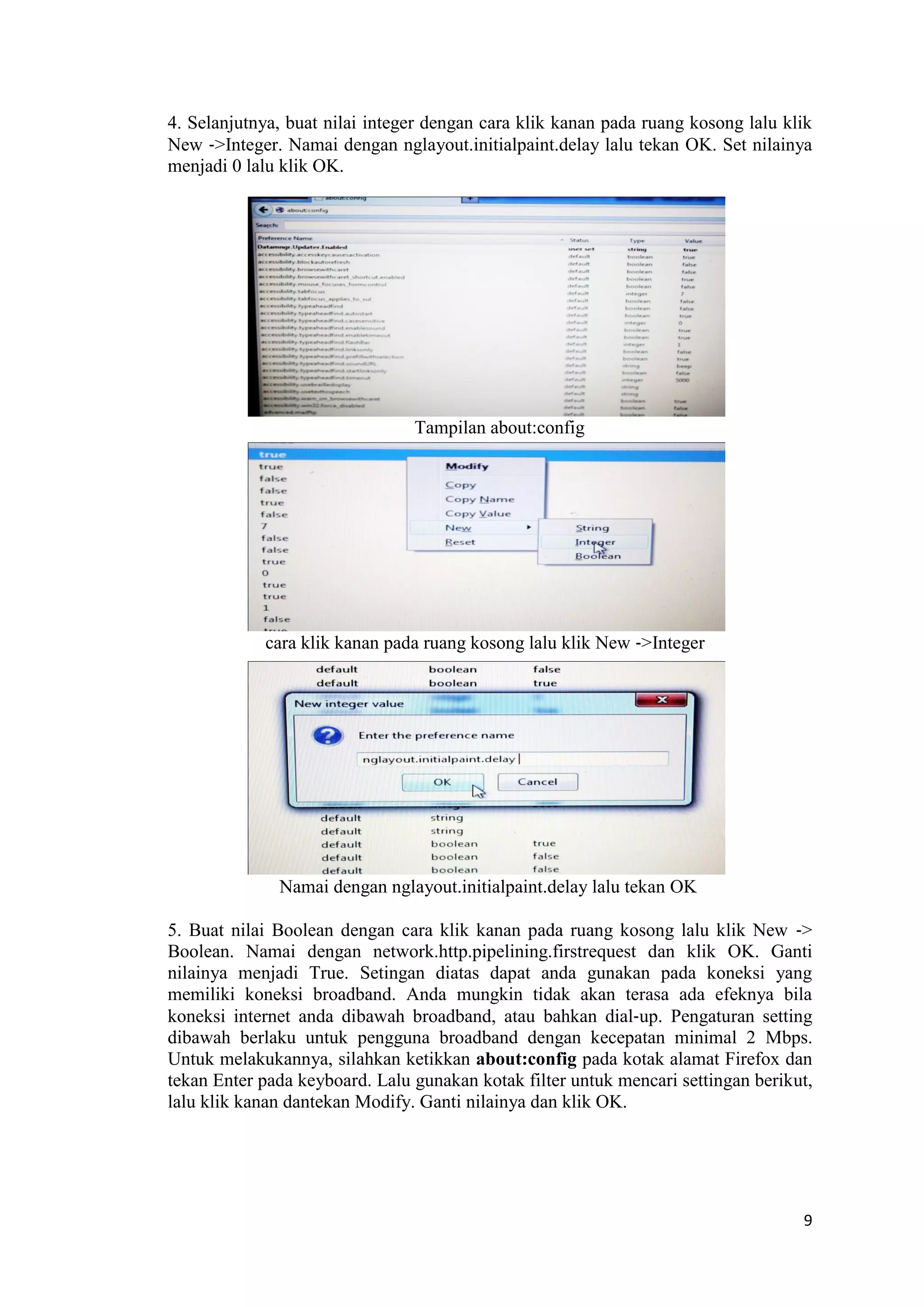 makalah cara mengoptimalisasi browser | PDF