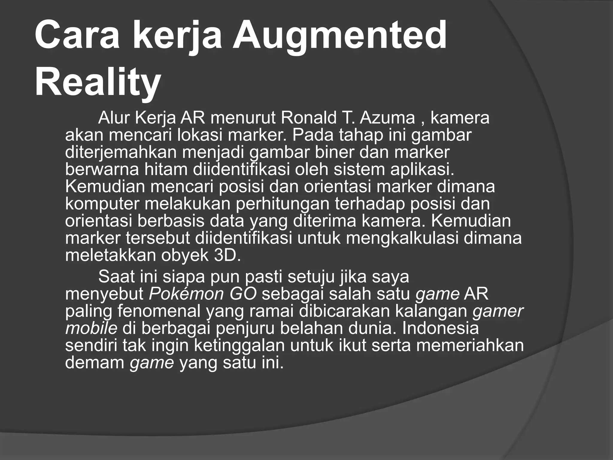 Tugas 4 Augmented reality (ar).pptx 1 | PPT