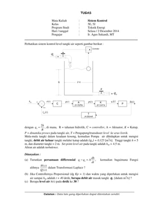 Tugas 5 control_2_des_2014 | PDF