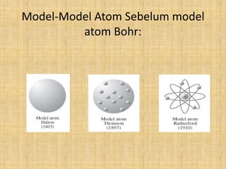 Tugas 5 dasar teori kuantum dan model atom bohr | PPTX