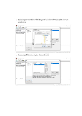 Tugas 5 network programming ribut wibowo rahayu | PDF