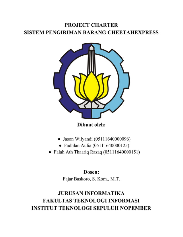 Project Charter MPPL | PDF