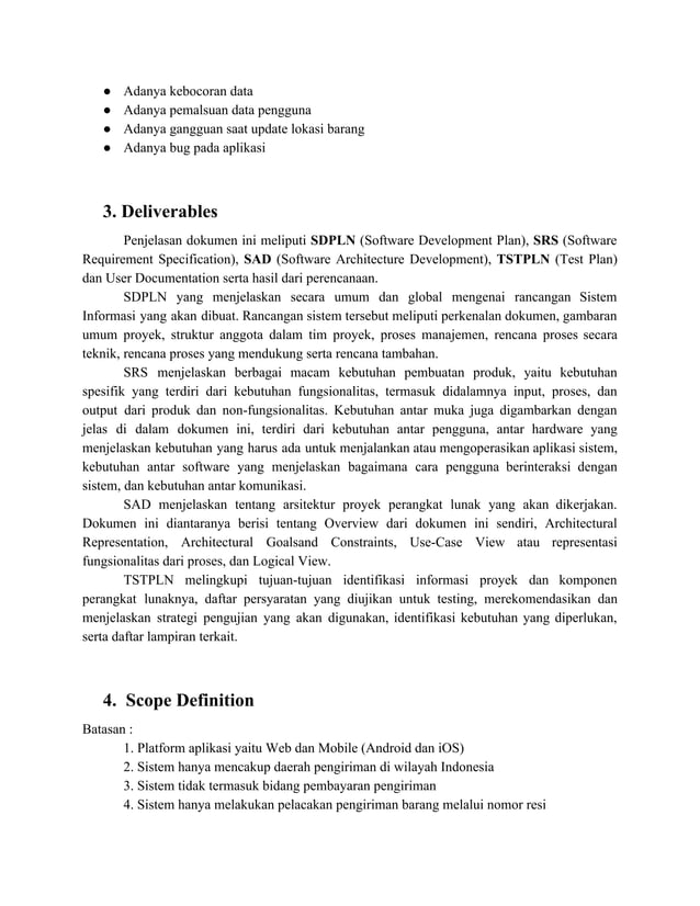 Project Charter MPPL | PDF