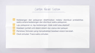 Tugas 6 - Langkah Dasar Simulasi Antrian.pptx